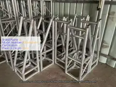 “uesd 400*600mm Premium Aluminum Alloy 300×300 Stage Truss – Heavy Duty Triangle Lighting Gantry”second hand 400*400bolt truss 80%new