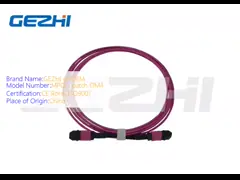 Tresse à plusieurs modes de fonctionnement de corde de correction de la série MPO LC de câble de correction du noyau OM4 de MPO 8