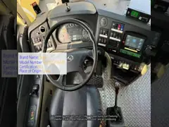 In 2017, 46 second-hand air-conditioned tourist buses were manufactured