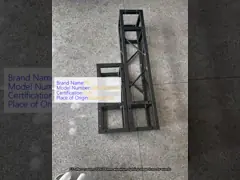Professional Manufacturer Customized Truss Display Outdoor Aluminum Lighting Stage Truss 200*200mm blacktruss for wending