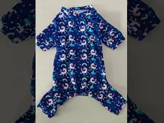 Waterproof Breathable Fabric Button-Free Design  Dog Clothes UV Protection