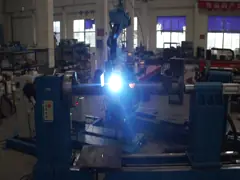 China Sistemas de solda automatizados mag do MIG TIG, tipo equipamento do tubo de soldadura robótico do permutador de calor à venda