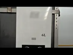 View Energy Efficient 6L White Flue Heater with Compact Design Demo