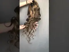 Loose Wave Ombre 4/27 Highlight Lace Front Piano Color Human Hair lace Wig