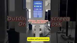 IP65 Waterproof Outdoor Touch Screen Kiosk with 21.5