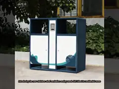 Factory's New Model - Outdoor Stainless Steel Sanitation Sorting Waste Bin | Litter Bin for Residential Communities, Streets, Scenic Areas & Parks