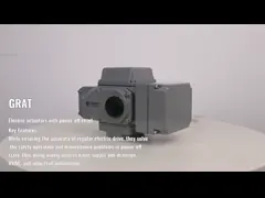 Attuatore elettrico intelligente di tipo elettronico 20nm IP67 Attuatore elettrico in acciaio inossidabile