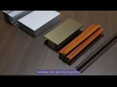 Aluminum window profile