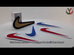 See Why Choose Two Color Silicone Heat Transfer Printing Label Customized For Clothes