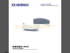 370pcs per Carton Sintered Ferrite Magnet with Medium to High Coercivity and Hexagonal Platelet Morphology