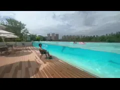 China DUKE Transparent Acrylic Wall Panels 40-150mm Thickness for Infinity Edge Pools & Aquariums for sale