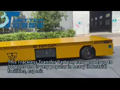 Carro de transferencia sin rieles para manipulación de materiales pesados de 1-300 toneladas para transporte de moldes