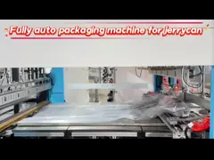 Auto Empty Engine Oil Bottle Packaging Machine With Constant Temperature Sealing