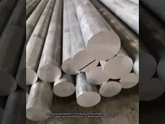 China 33% IACS Electrical Conductivity 7075 Aluminum Round Bar with 130 W/mK Thermal Conductivity and 11% Elongation for sale