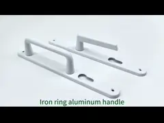 China Door Handle Lock Manufacturer's Plastic Steel and Broken Bridge Aluminum Door Locks for sale