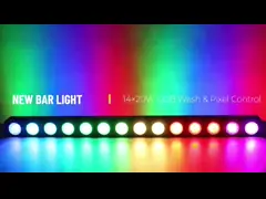 14×20W COB Wash Pixel Bar Light with Base
