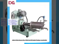 China White Bead Mill Machine with 20-5um Finish Fineness Ceramic Turbine and PU Disc with Centrifugal Turbines for sale