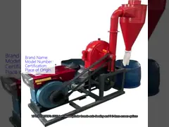 China YIFENG AGRO 2500KG PER HOUR DIESEL ENGINE AUTO FEEDING GRINDER MACHINE 0.2MM-8MM SCREEN AVAILABLE for sale