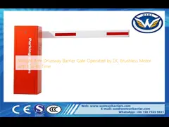 Straight Arm Driveway Barrier Gate Operated by DC Brushless Motor with 1.5s-6s Time