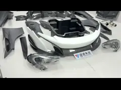Car Parts for Mclaren Mp4-12C 650S Upgrade to 675LT Style Body Kit Front and Rear Bumper Spoiler Hoo