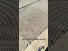 Corde in maglia di alluminio in lega di metallo