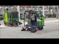 Watch: Compact Floor Sweeper: Cordless Electric Cleaning Equipment for Factories/Offices Showcase