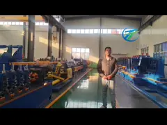 탄소 강철 114-219mm를 위한 완전 자동 HF 용접 파이프 밀