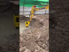 20CrMo Hydraulic Breaking Hammer Customized SB40 Breaker 68mm For 4 - 7 Tons Excavator