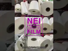 China Super Sticky Digital Laminating Film with Temperature Resistance Up To 120°C and Soft Hardness for Protecting Printed Materials for sale