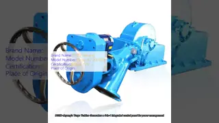 Turgo Turbine Generator with 15-300 Meters Operating Head 30-50 Years Lifespan and F/F/H CLASS Insulation