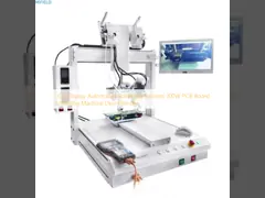 China MT Automatic Soldering Machine 100W with LCD Display and 200-500℃ Temperature Range for PCB Assembly for sale