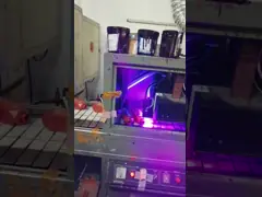 Watch: 1200w Linear LED UV Curing System 365nm 395nm 405nm Water Cooling Showcase