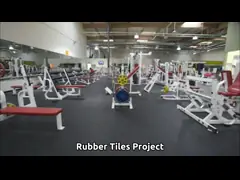 China Outdoor Rubber Flooring Mat Sound Insulation Shock Absorption Anti Skid for sale