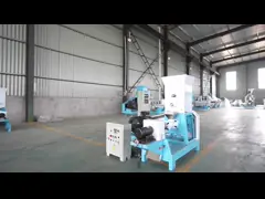 China small fish feed pellet extruder India Electric Float Fish Bird Shrimp Price Feed Process Poultry Dry Dog Food Make Machine in South Africa for sale