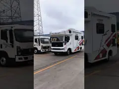 BYD RV Camp Adventure Motor Home Camper Luxury Caravan Campervan Car Motor Outdoor Traveling Motorho