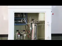 Câmara de pulverização de sal para ensaio de corrosão, prateleiras de descarga, cloreto de sódio reagente, balde antirruído