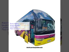 49 Seat Used Coach Bus Produced In January 2013