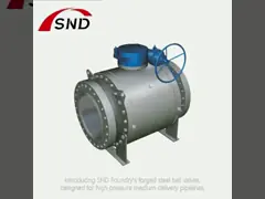 China DN150 Turbine Driven Ball Valve for Natural Gas - WCB Material, PN16 Pressure Rating, 6-Inch Size for sale