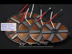 Cina Parti con bobina di coke a induzione, bobina di riscaldamento in alluminio bobina di riscaldamento a induzione in vendita