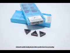 Ottenere una lavorazione precisa del foro interno con inserti di tornitura in metallo duro e rivestimento PVD