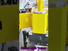 Diesel Light Tower Construction Industrial Emergency Light Tower Trailer Mounted Light Tower