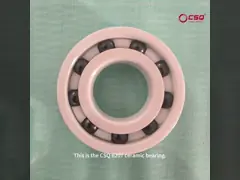 ceramic deep groove balls bearing 6207ce