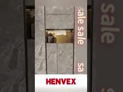 China Customizable Stainless Steel Shower Niche with Concealed Surface Mounted Design and Built In Tissue Box 716x298x140mm for sale