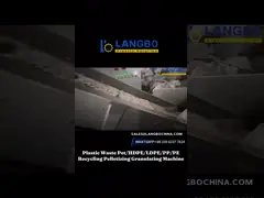 China ABB Plastic Granulator Machine for PE PP Film Pelletizing 300-500kg/h Capacity with ISO Certification for sale