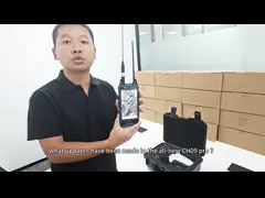 China 100MHz-6GHz Handheld Drone Detector Real Time Dji Detection System For Airspace Management for sale