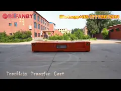 Carrello di trasferimento senza rotaie orientabile da 30 tonnellate con capacità di carico personalizzata e acciaio ad alta resistenza