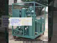 Multifunctional Transformer Oil Purifier Dehydration Degassing