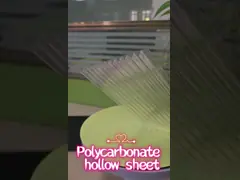 China Factory supply 2.1m*5.8m 8mm Polycarbonate Hollow Sheet Multiwall sheet Available in Multiple Colors with High Flexural Strength and UV Protection for Exterior for sale
