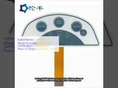 China Digita que imprime o Silkscreen do interruptor de membrana de FPC que imprime o interruptor do teclado numérico de EBG180 Digitas à venda