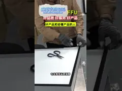 La scatola di capacità elevata di efficienza H14 disegna il filtro dell'aria di Hepa con l'assicella